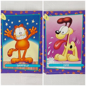 1970s Garfield Collector Cards, 300 Trading Cards / 35 Tattoos, Premier ...