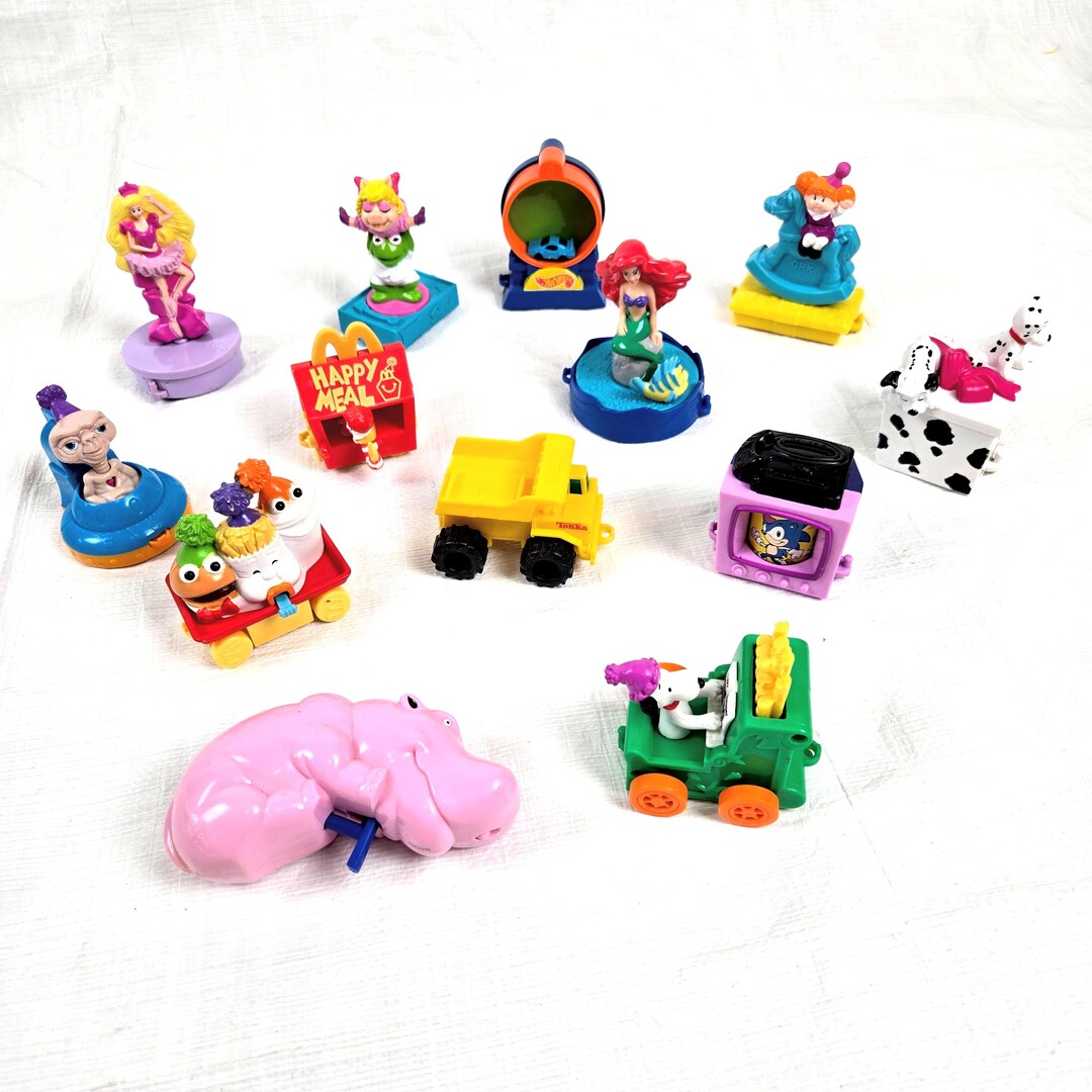 1990s Mcdonald's Disney /mattel Happy Meal Train Car Toy Collection ...