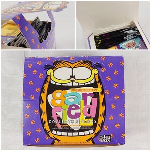 1970s Garfield Collector Cards, 300 Trading Cards / 35 Tattoos, Premier ...