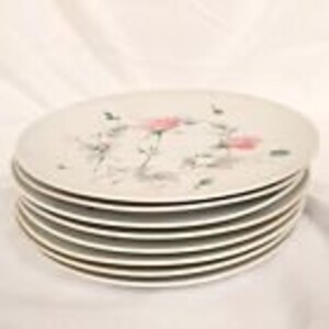1950s Texas Ware Dining Set, Plates Cups, Floral Vintage 50s Midcentury ...