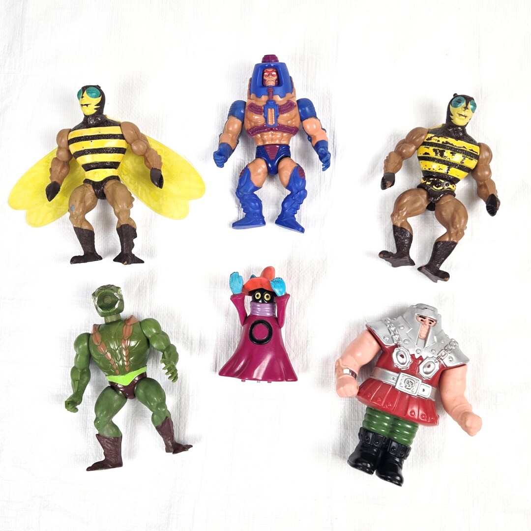 1980s He-man Masters of the Universe Action Figure Doll Collection, Ram ...