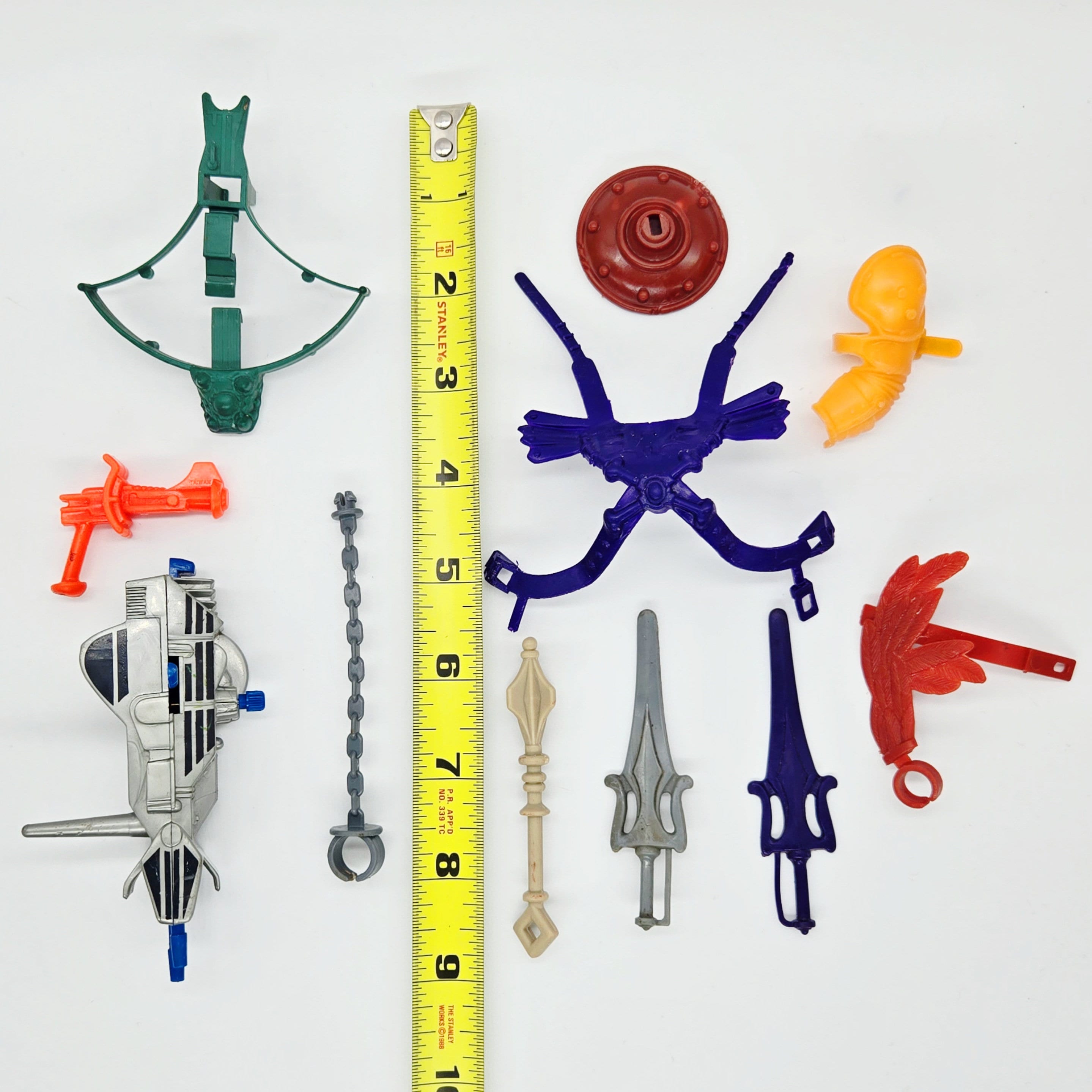 1980s Masters of the Universe He-man Accessories, Skeletor Chest Armor ...