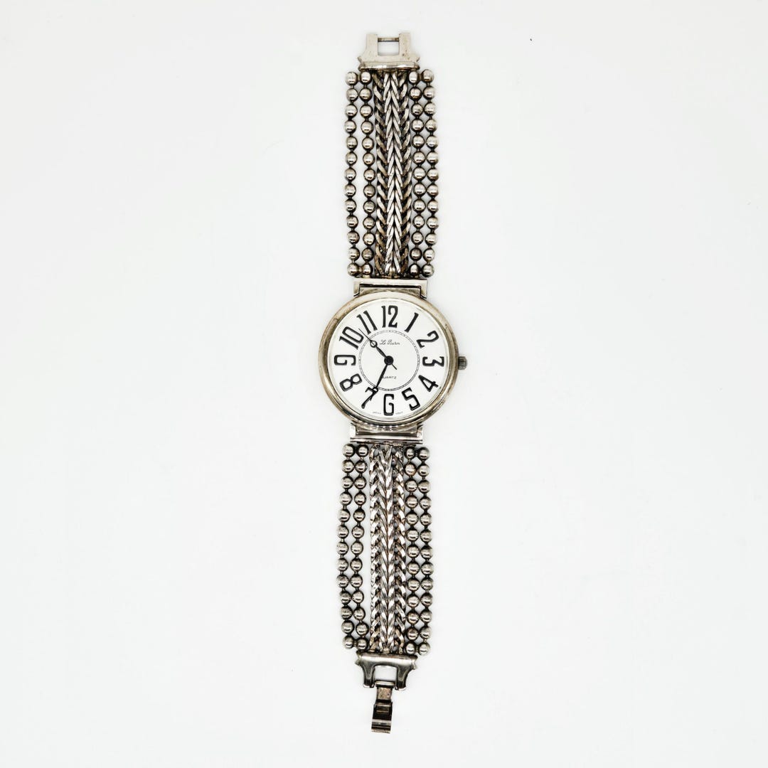 1980s Le Baron Women's Wrist Watch, Vintage 80s Jewelry, NONOPERATIONAL ...