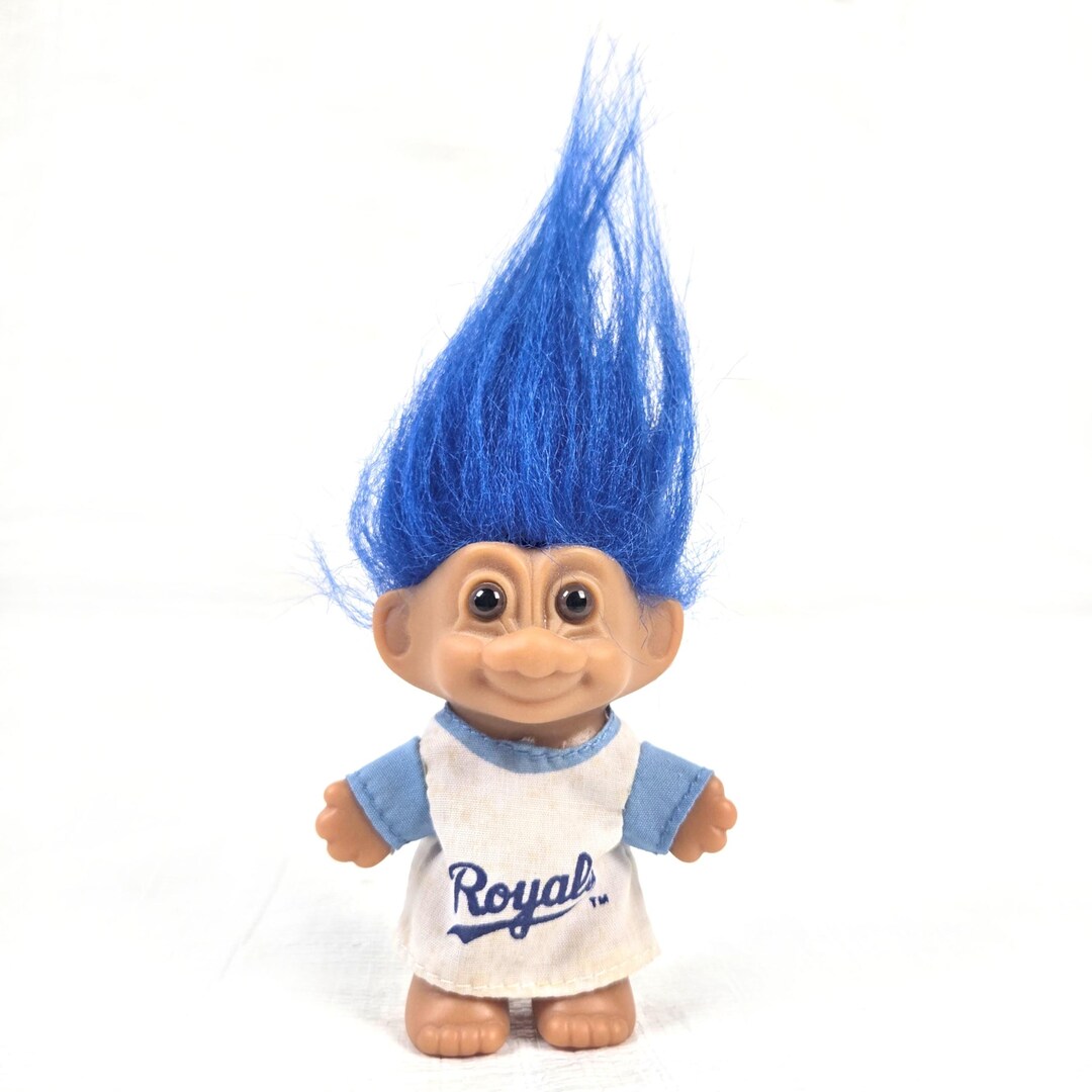 1980s Royals Baseball Troll Doll, Vintage 80s Doll Children's Toys ...