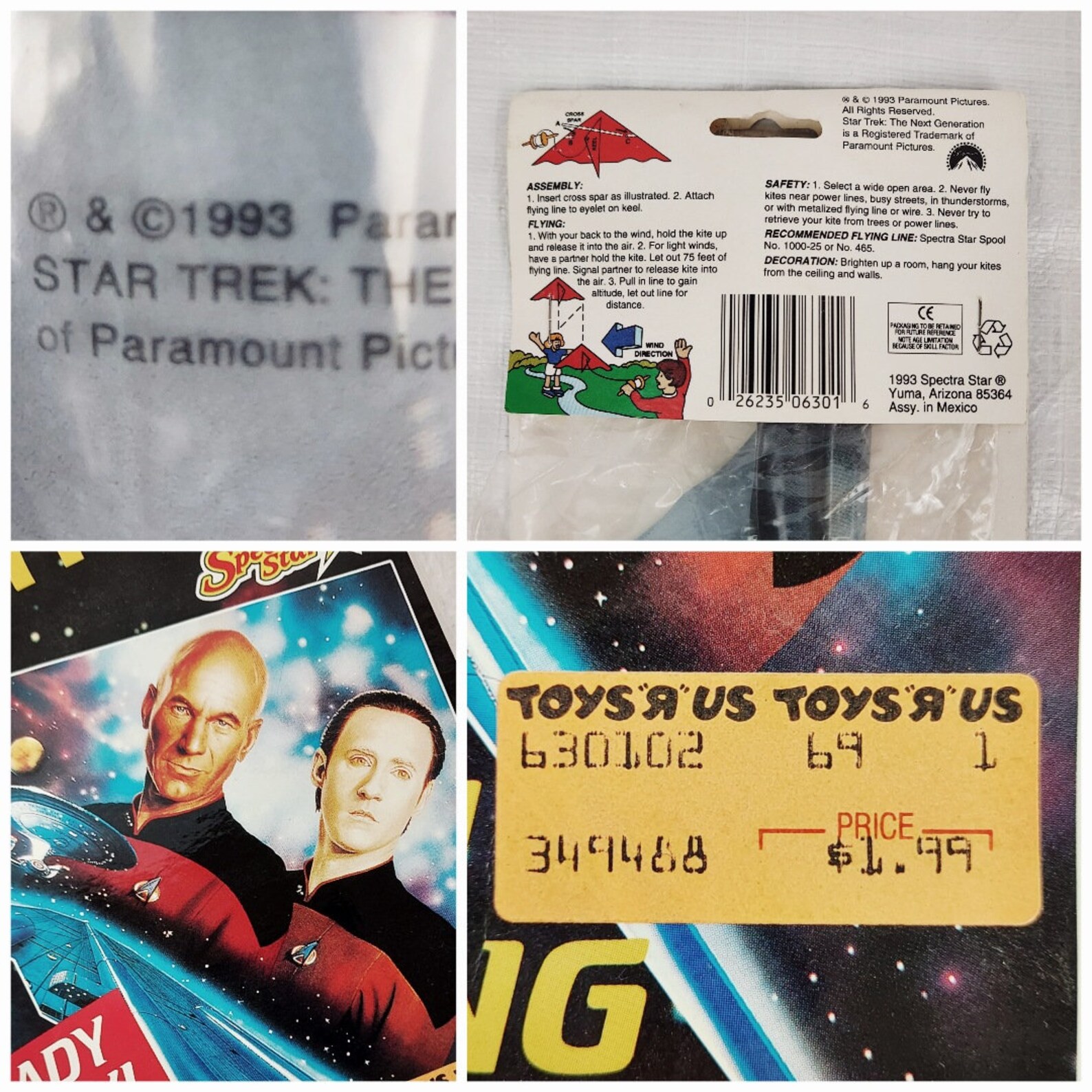 1990s Star Trek the Next Generation / Deep Space 9 Super Flyer Delta ...