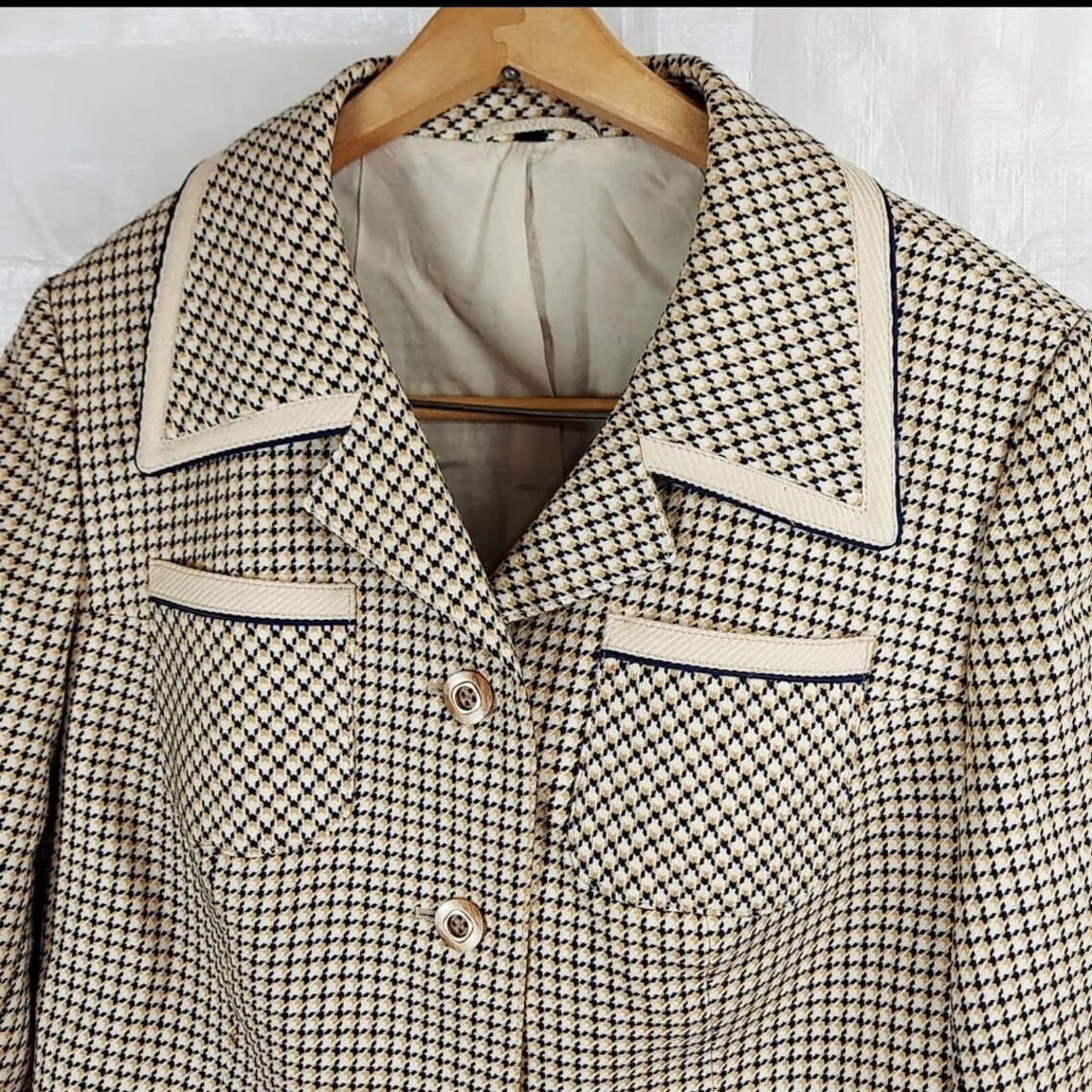 1970s Your Sixth Sense Skirt Suit, Blazer Wool, Vintage Women's ...
