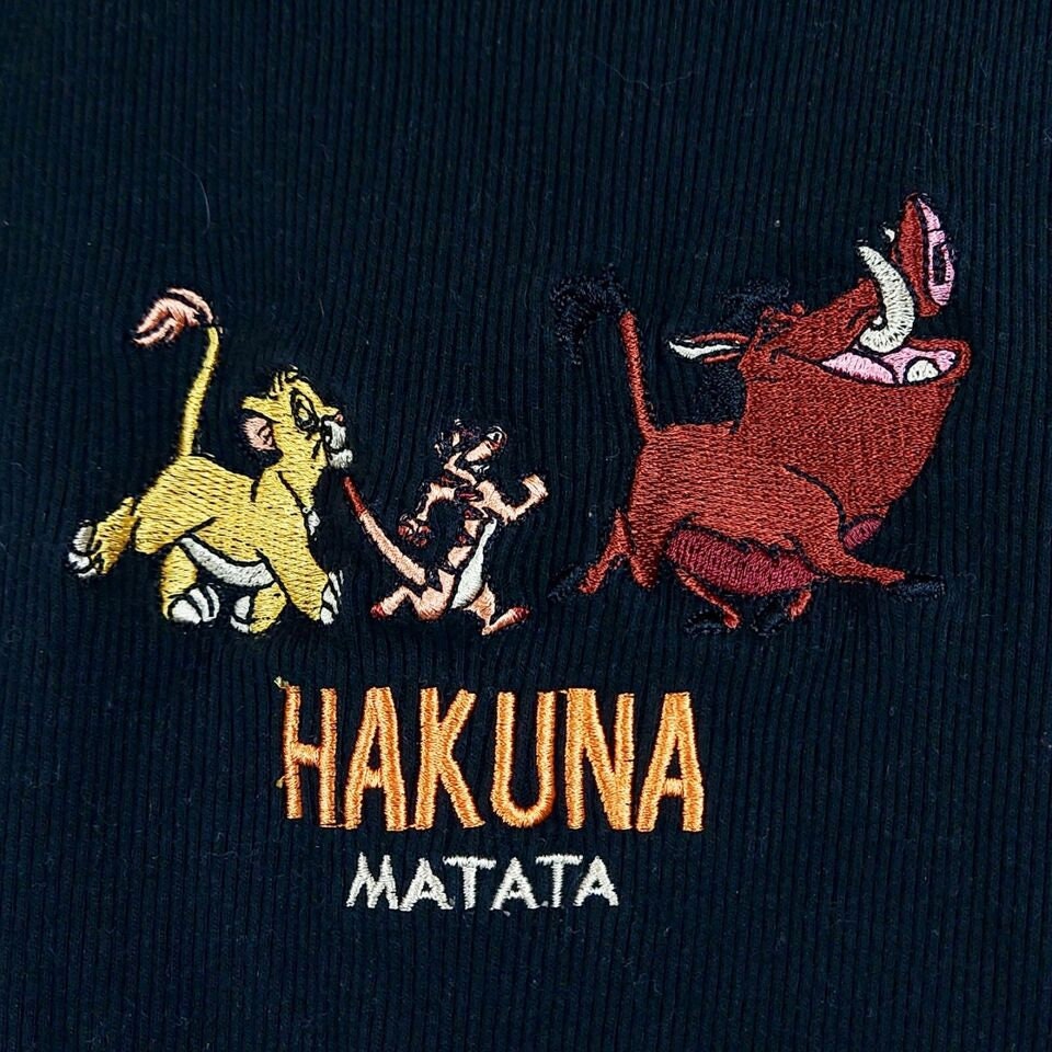 1990s Disney Lion King Kid's Tank Top, Simba Pumba Timon, Hakuna Matata ...