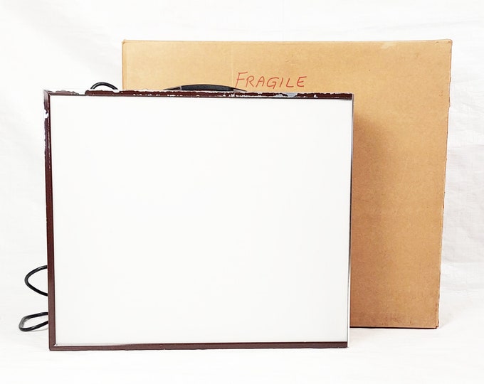 1960s Seerite Portable Tracing Light Box, Vintage Art Supplies, WTB-16/ ...