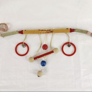 1960s Cradle Spin / Cradle Gym, Vintage Kids Toys Nursery Decor ...