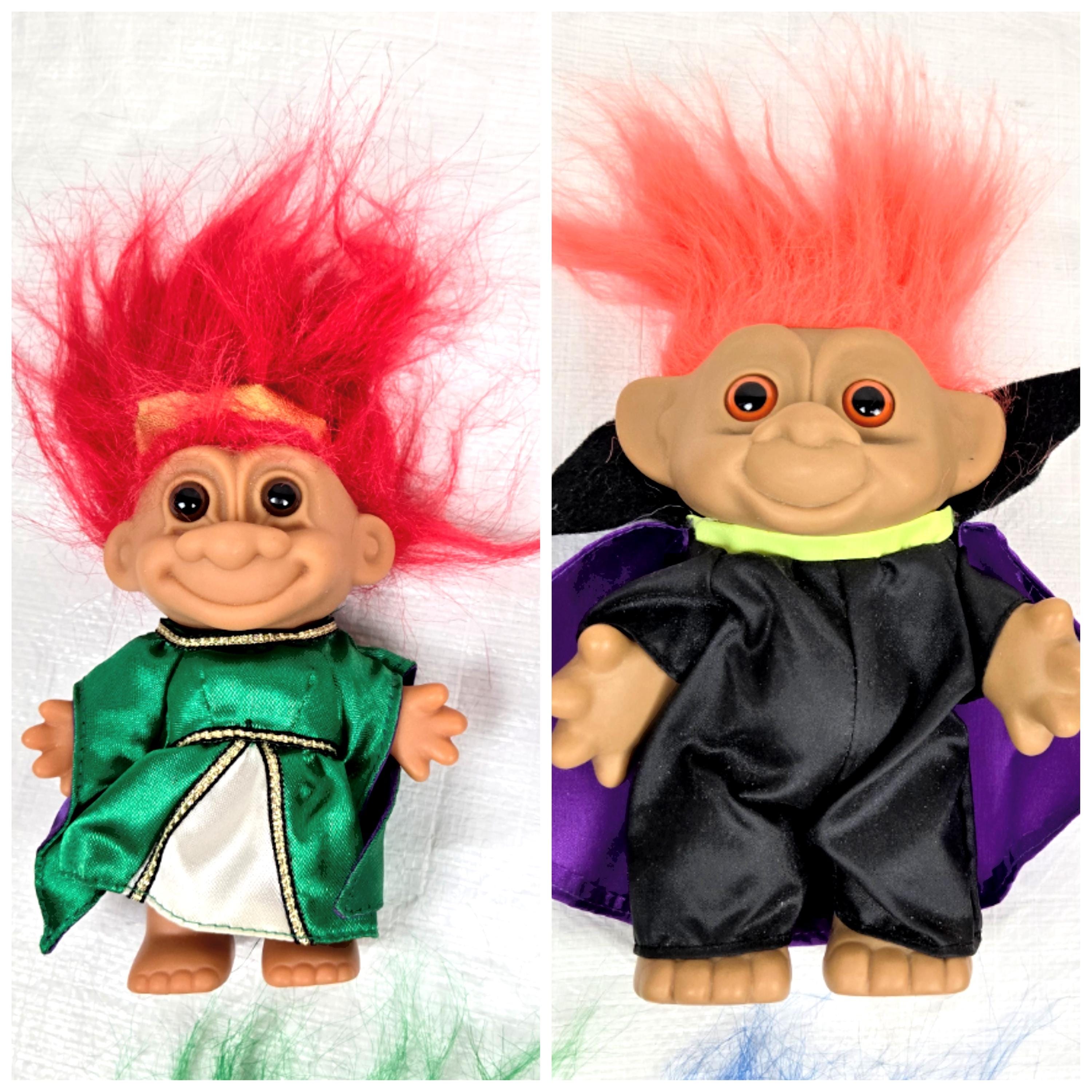 1980s Halloween & Costume Troll Doll Collection, Lot 6 Vintage 80s ...