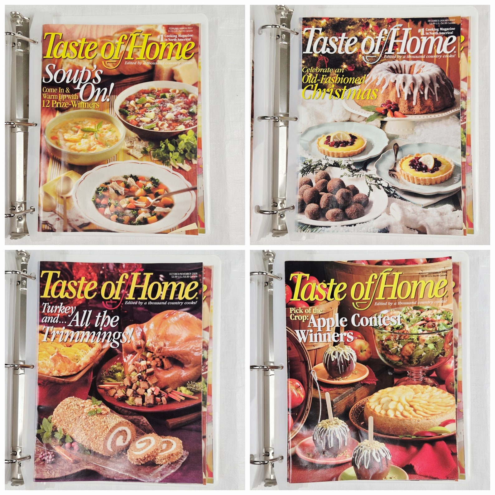 2000s Taste of Home Recipe Magazine Collection, Lot 13, Vintage Aughts ...