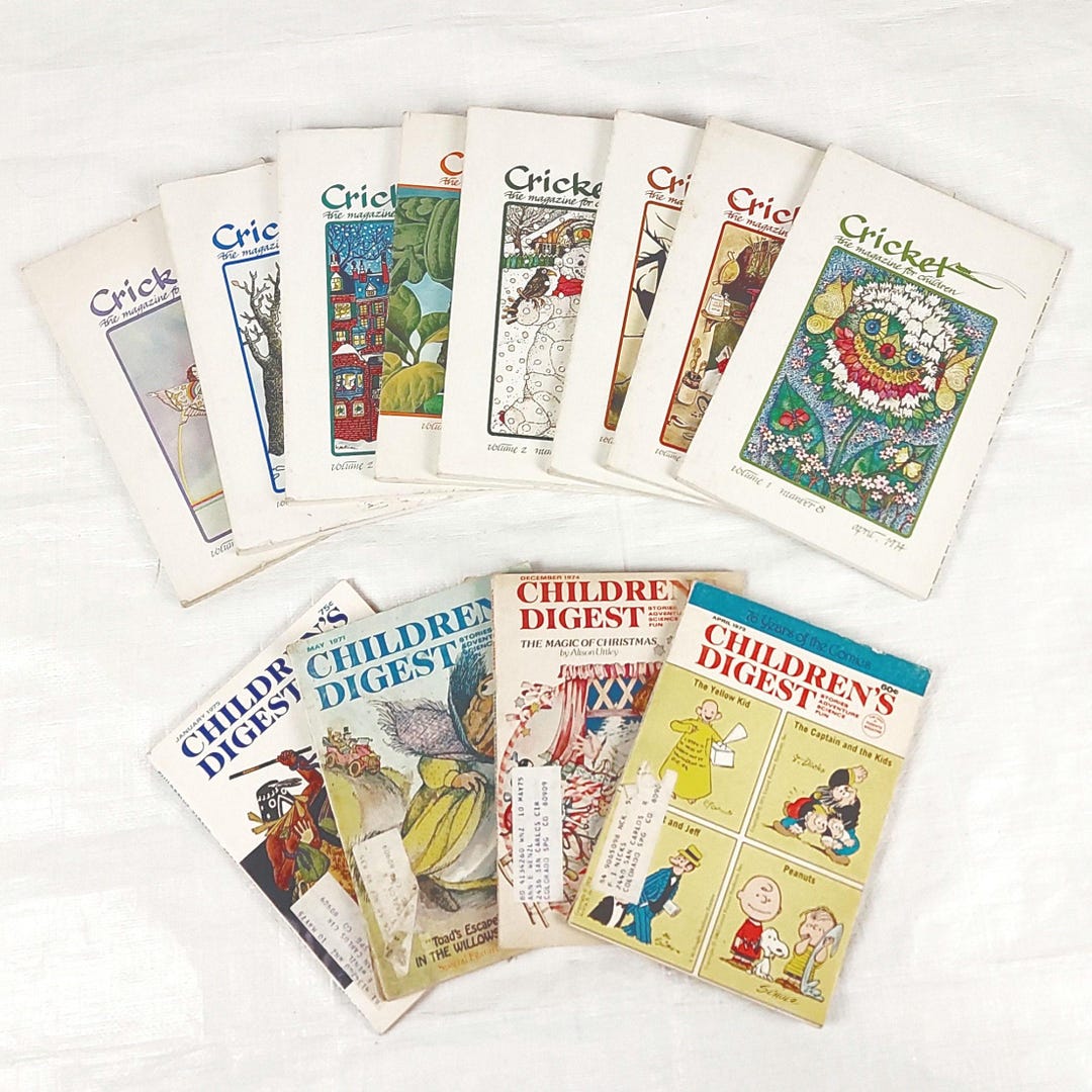 1970s Children's Magazine / Digest Set, Lot 12, Vintage Class Library ...