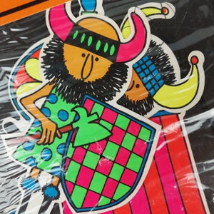1960s Viking Mobile by Otagiri Japan, Dayglo, Deadstock NOS NIP ...