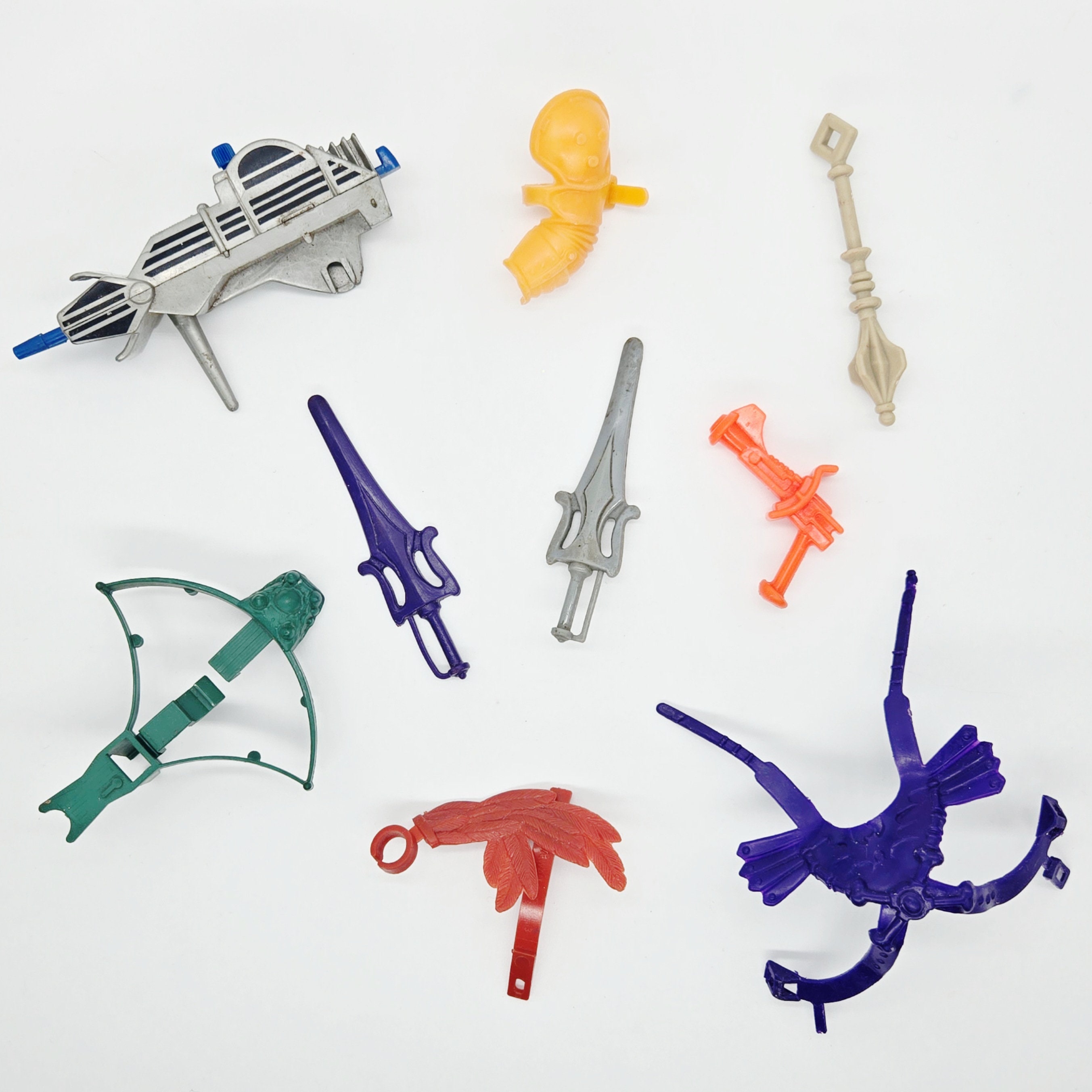 1980s Masters of the Universe He-man Accessories, Skeletor Chest Armor ...