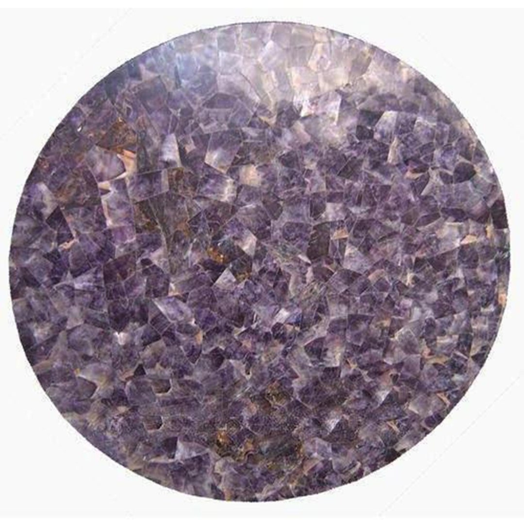 Purple Table Top | Amethyst Coffee Table Top | Sassy Look Patio Table ...
