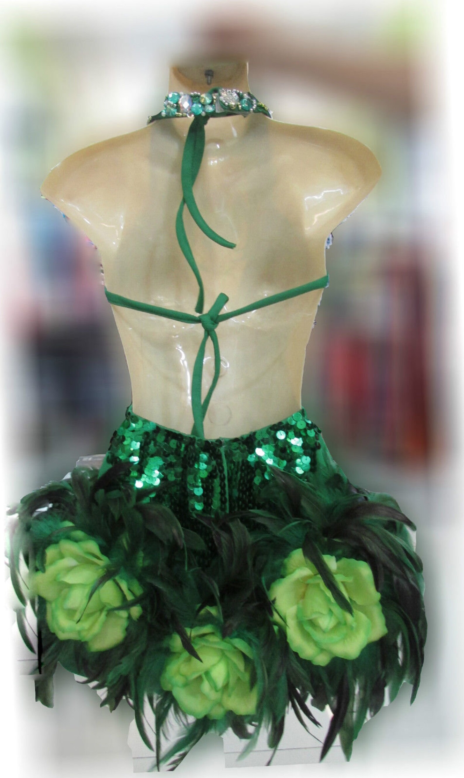 Da Neena M076 Showgirl Vegas Star Burlesque Feather Flower - Etsy