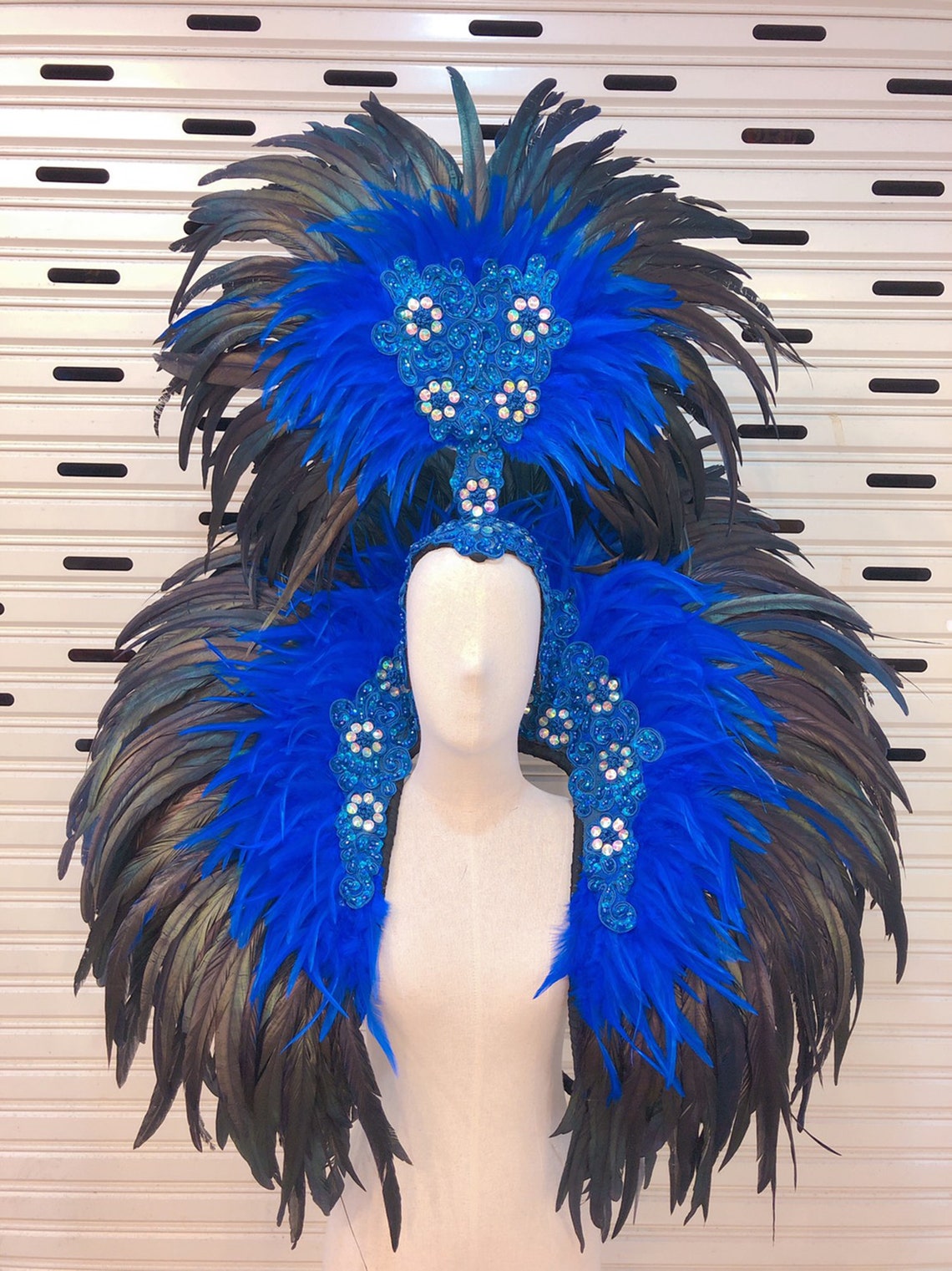 Penchon 191 Queen of Bird Pageant Vegas Samba Dance Feathers - Etsy