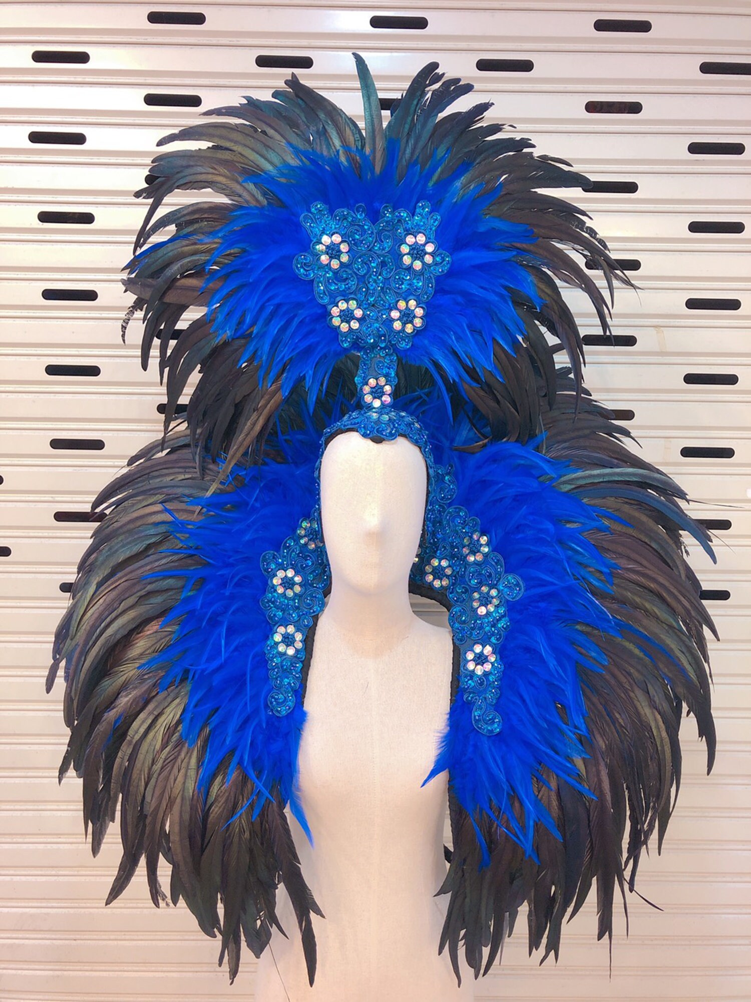 Penchon 191 Queen of Bird Pageant Vegas Samba Dance Feathers - Etsy