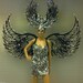 Da Neena C069 Show Phoenix Garuda Bird Angel Wings Backpiece Costume ...