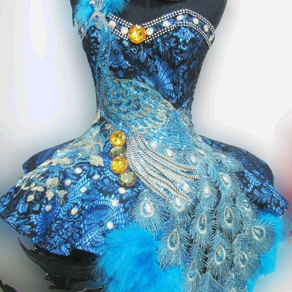 White Showgirl Dress - Etsy