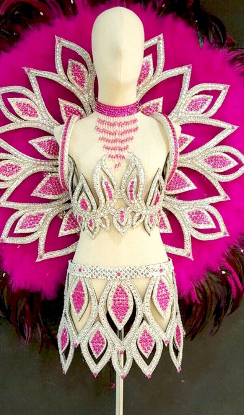 Da Neena C713 Lotus Angel Pageant Dance Vegas Crystal Backpack | Etsy