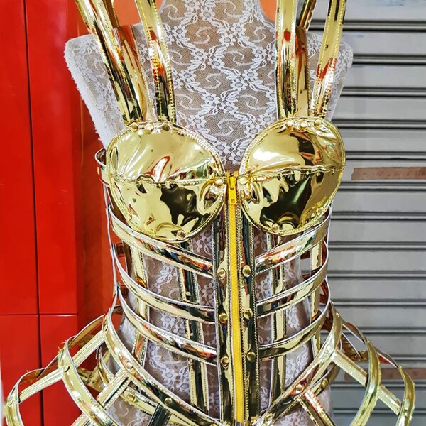 Madonna Cone Bra Costume - Etsy UK