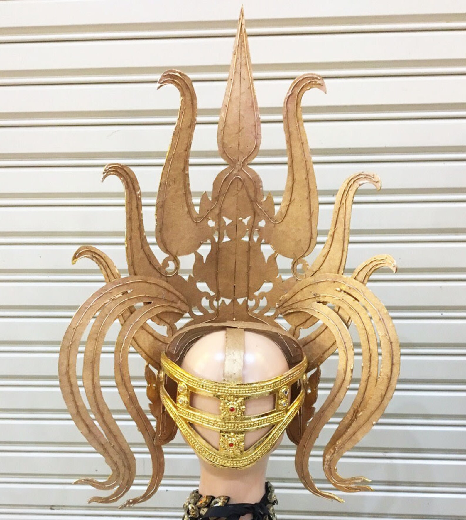 Da Neena H762 Giant Lotus Angel Samba Showgirl Crystal Pageant | Etsy