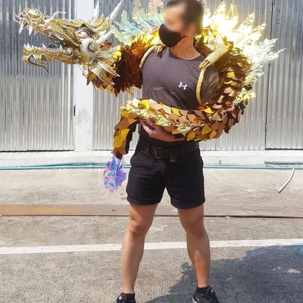 Shoulder Dragon - Etsy