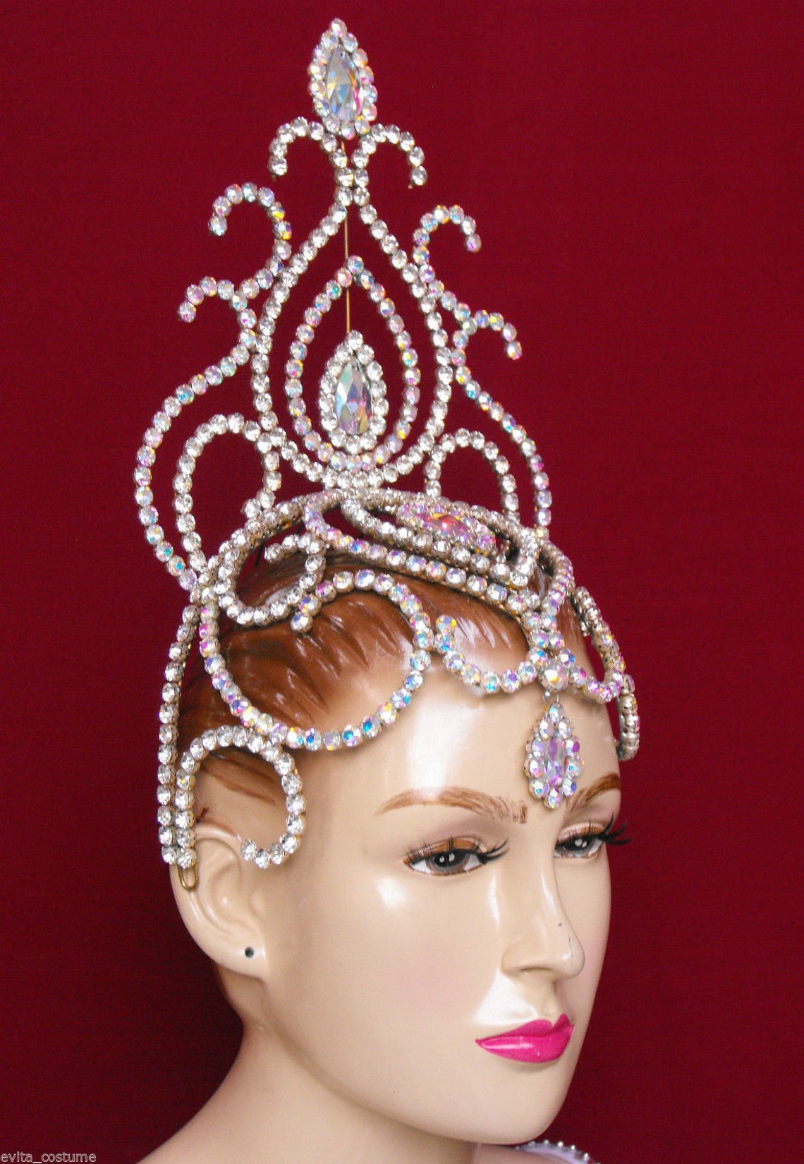 Da Neena Q4 Ballet Drag Queen Beauty Pageant Headdress Crown - Etsy