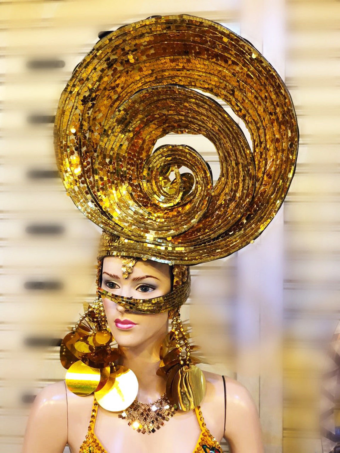 Da Neena H881 Shell Princess Dance Showgirl Vegas Pageant | Etsy