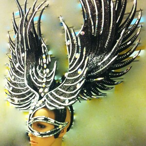 Da Neena C069 Show Phoenix Garuda Bird Angel Wings Backpiece Costume ...