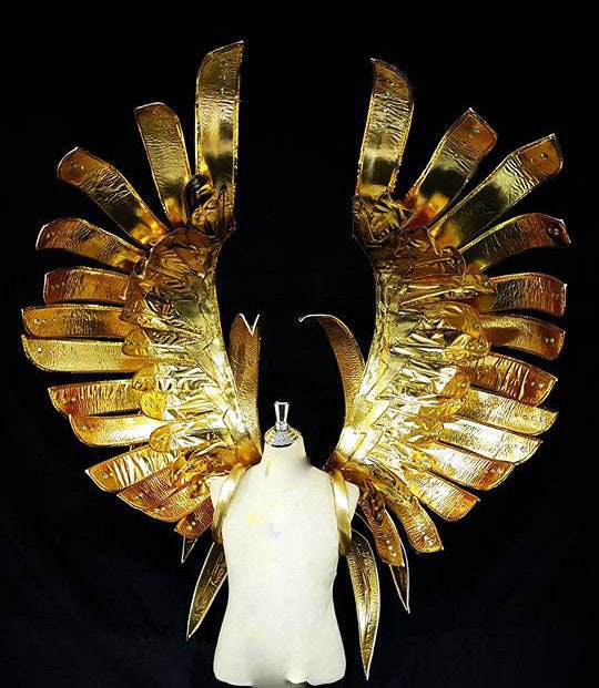 Da Neena HUT B877 Gold Falcon King Samba Pageant Vegas - Etsy