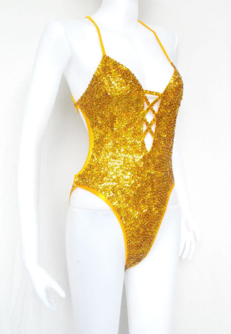 Da Neena L010 Dance Cheerleader Pageant Sequin Leotard XS-XL - Etsy