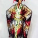 Da Neena C079 Queen of War Drag Japanese Keisha Kimino Costume Set XS ...