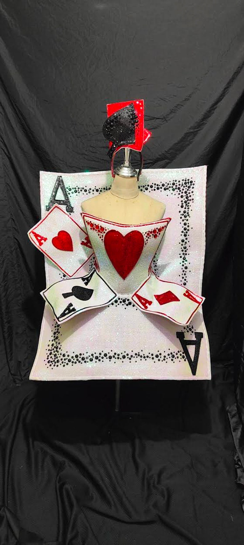 Da Neena C1060 HUT Winning Card Princess Crystal Showgirl - Etsy