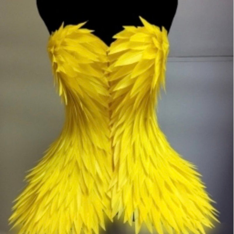 Feather Corset - Etsy