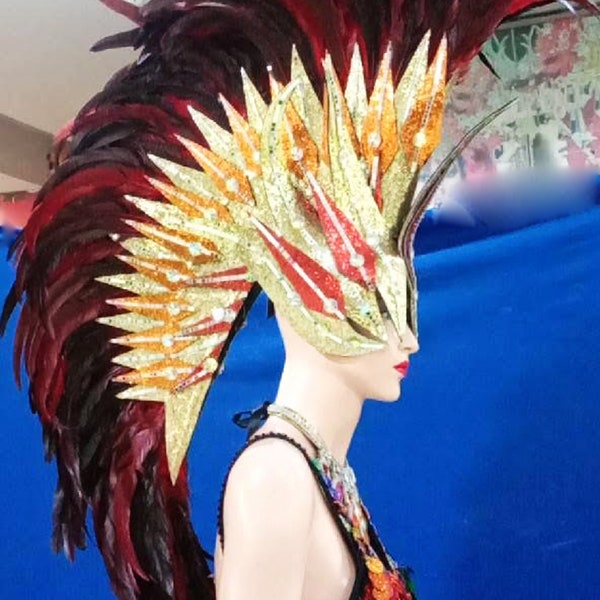 Mohawk Headdress - Etsy