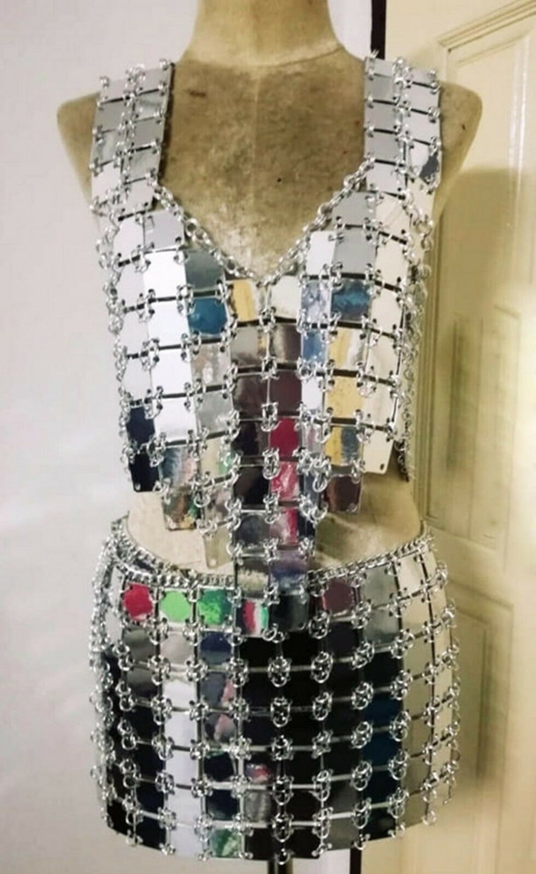 Da Neena B53 Cabaret Robe De Danse Chainmaille Chainmail Inspired by ...