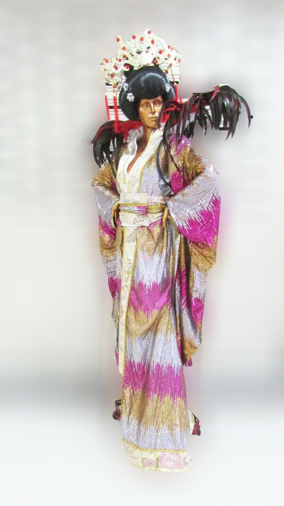 Da Neena C079 Queen of War Drag Japanese Keisha Kimino Costume - Etsy