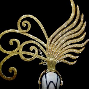 Da Neena H154 Vegas Butterfly Bird Roc Rukh Garuda Headdress - Etsy