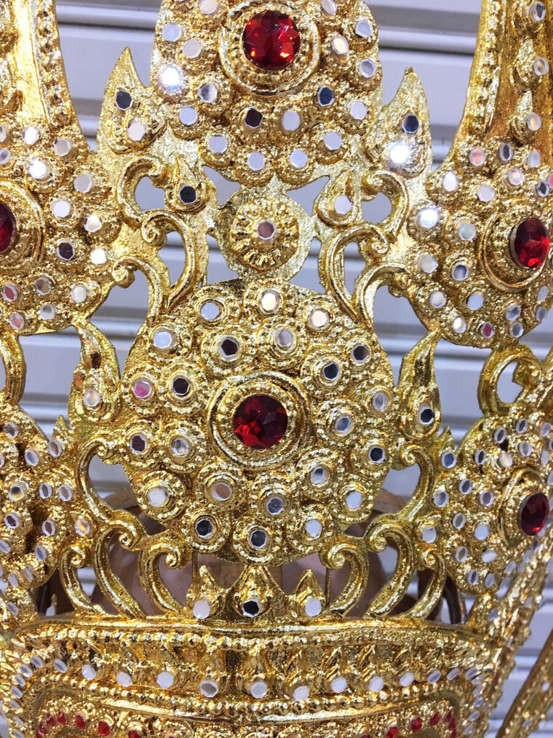 Da Neena H762 Giant Lotus Angel Samba Showgirl Crystal Pageant | Etsy