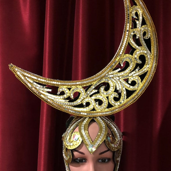 Moon Headdress - Etsy