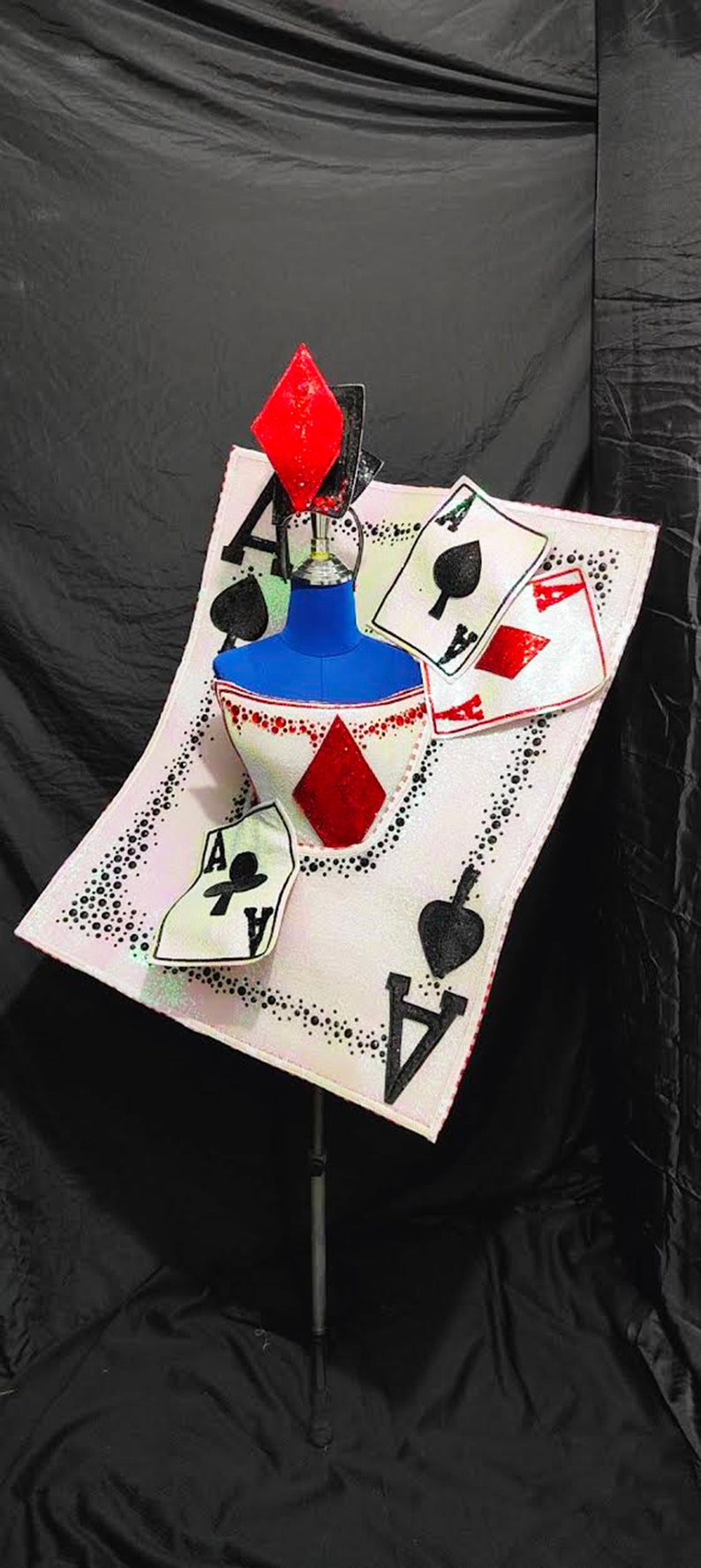 Da Neena C1060 HUT Winning Card Princess Crystal Showgirl - Etsy