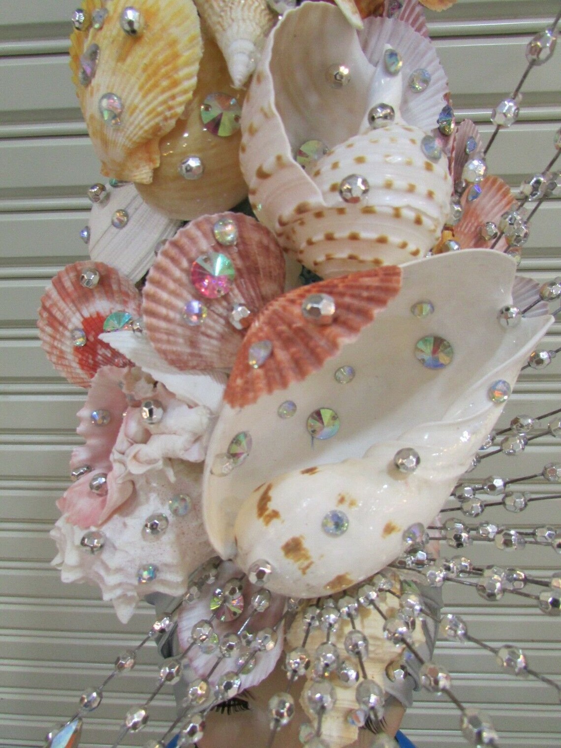 Da Neena H545 Shell Sea Princess Crystal Showgirl Dance - Etsy