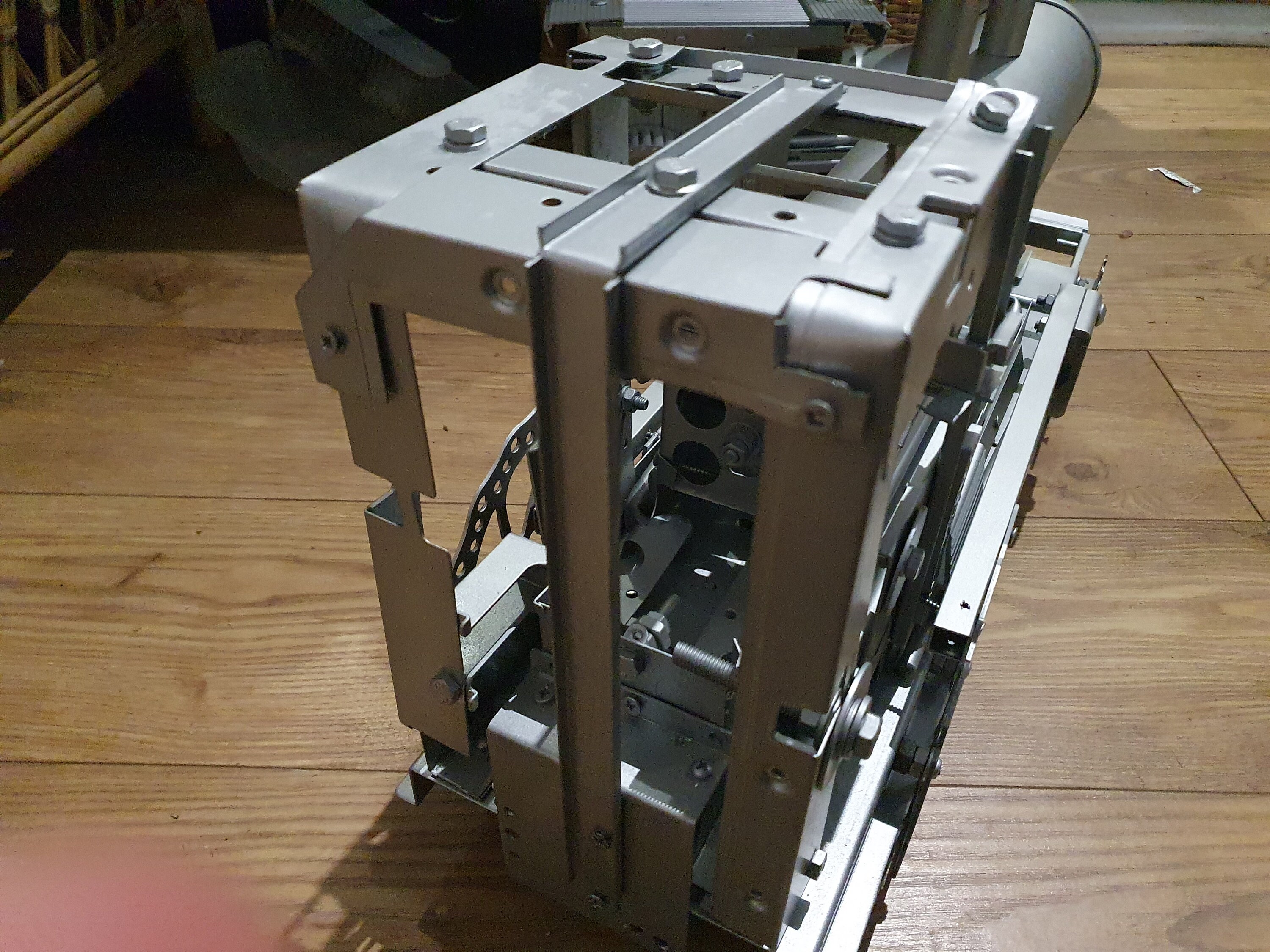 Metal Recycled Steam Engine Train Locomotive Galvanised Spray Paint ...