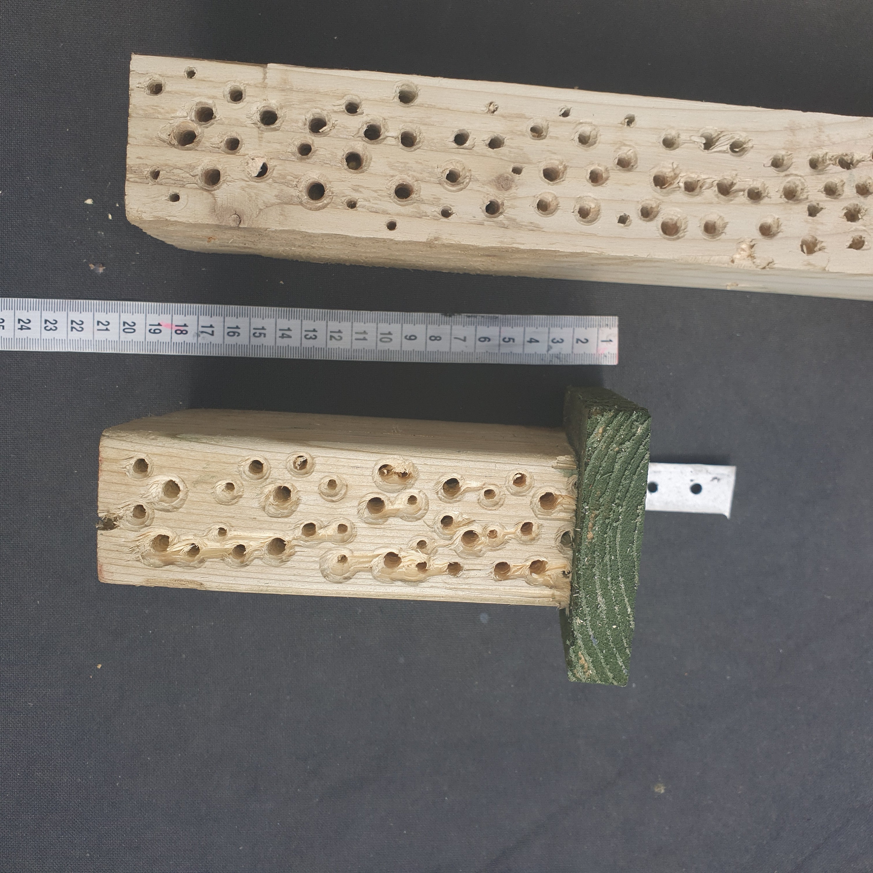 Wooden Insect Bee House Natural Wood Bug Hotel Shelter Garden Nest Box ...