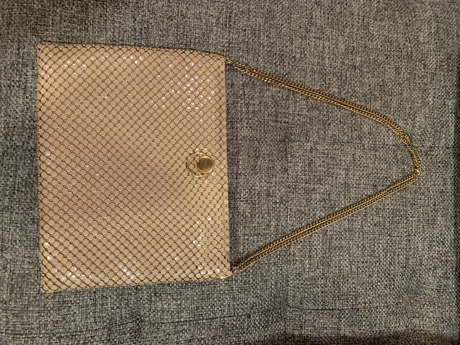 Pink Metal Chain Mail Like Bag Lined With Silk - Etsy