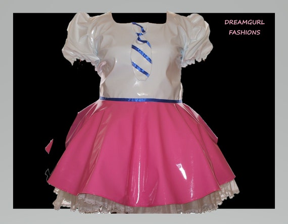 Unisex pvc school dress Fancy dress sissy lolita cosplay | Etsy