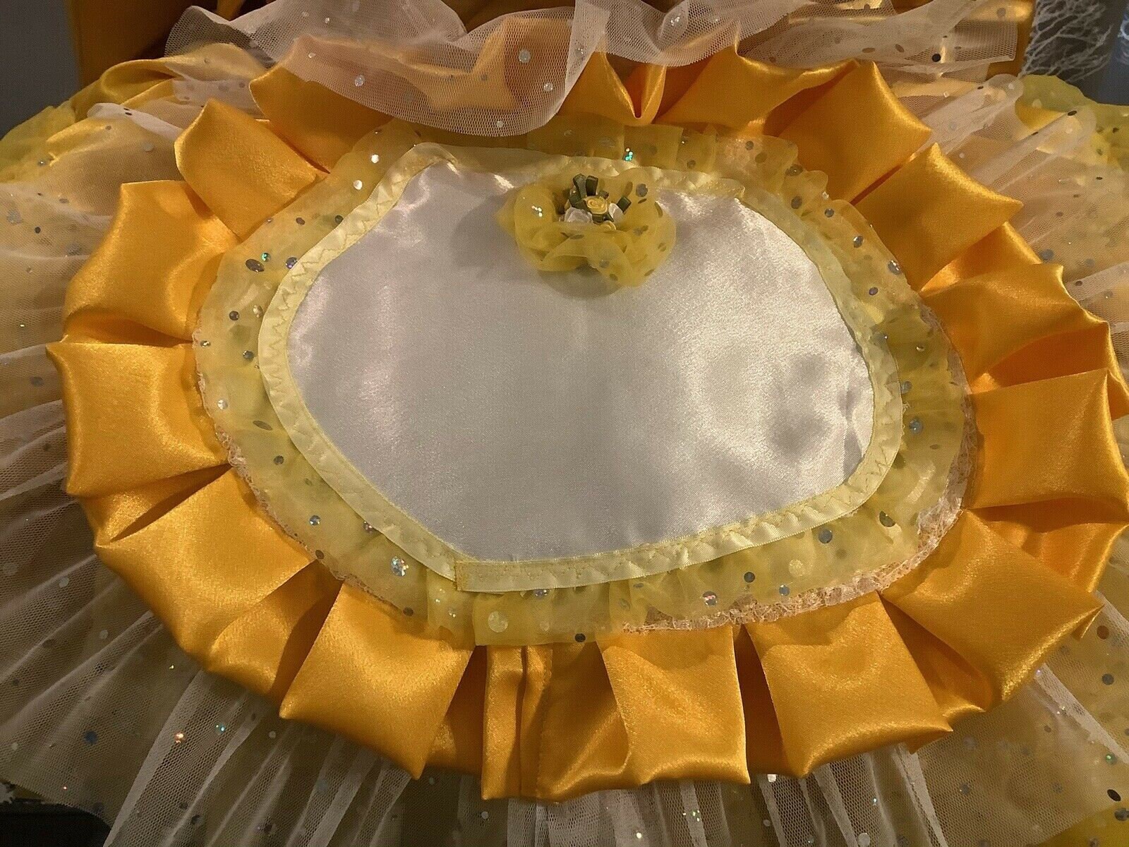 Beautiful Maids Pinny. Made in Satin and Sparkle Tulle Tv - Etsy