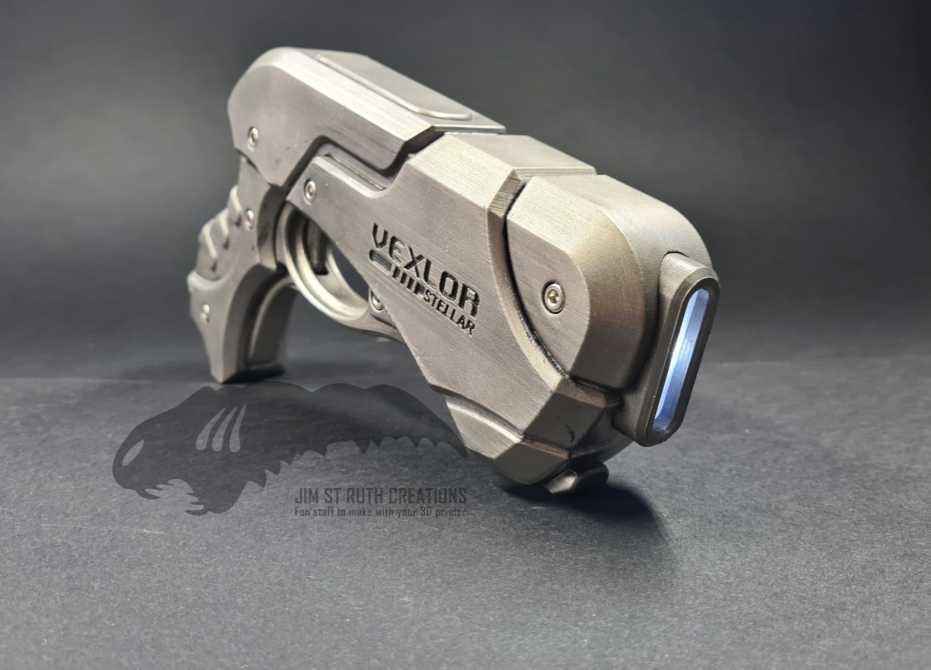 3D Printable Science Fiction Prop Gun Project - Etsy